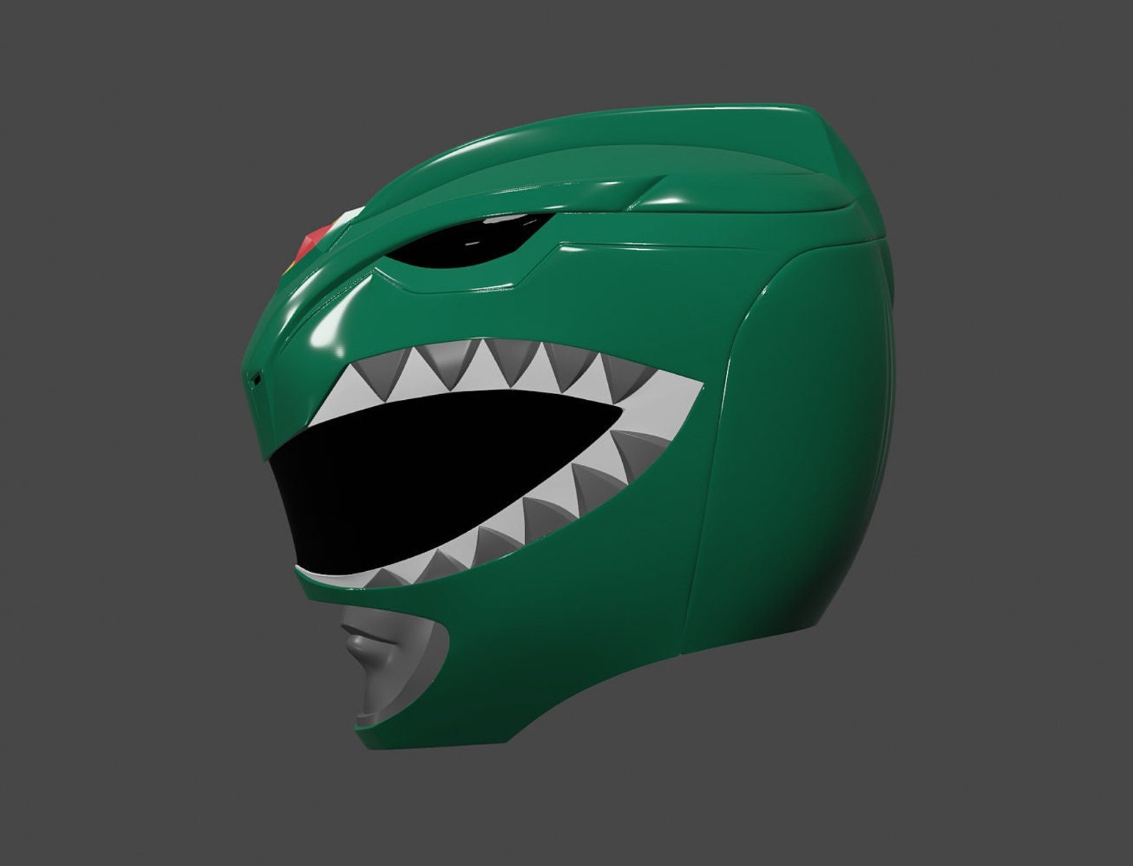 MMPR Green Ranger Helmet 3D STL File. not Actual Helmet. Read - Etsy Canada