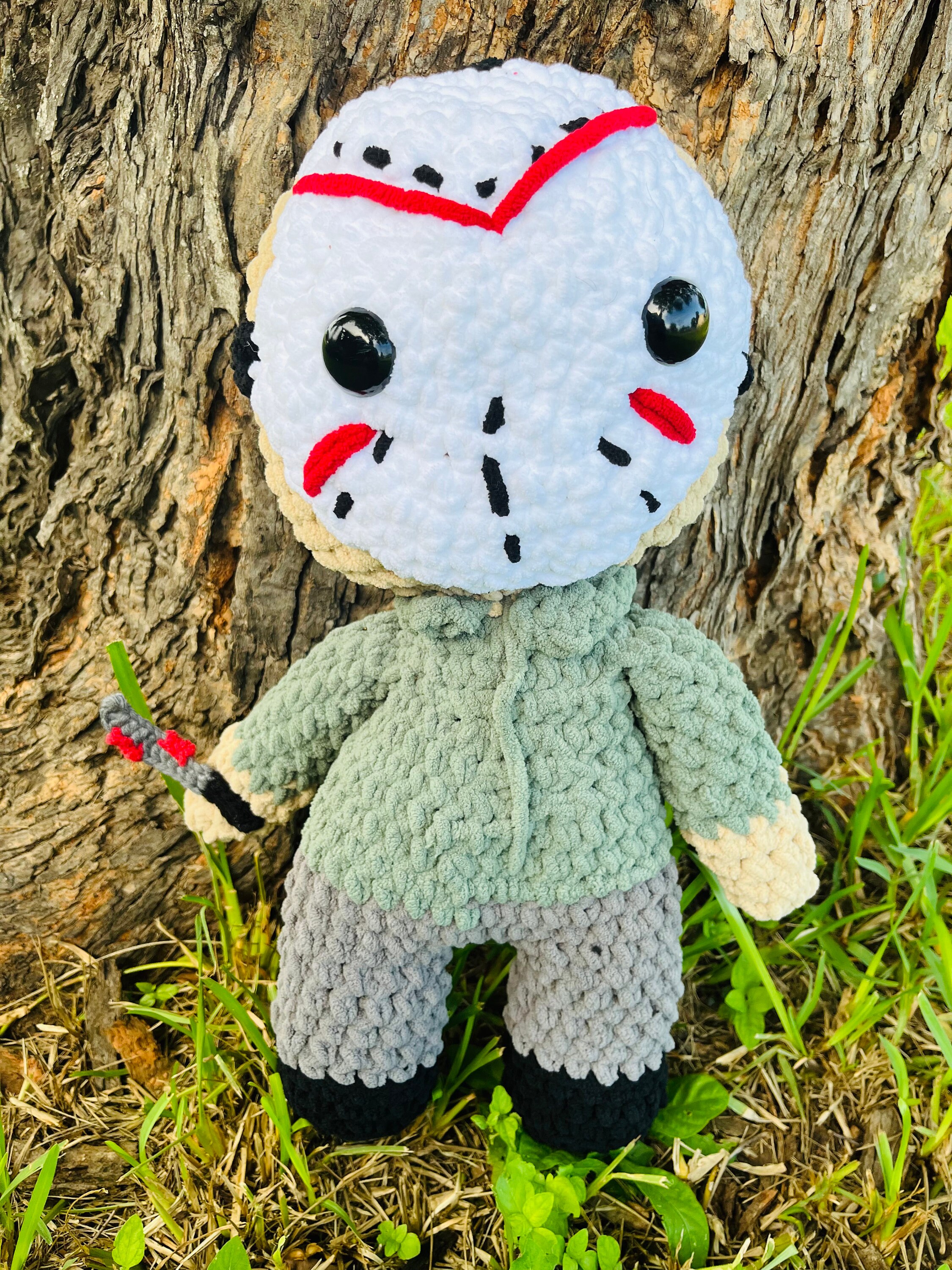 Mamas Boy/ Jason PARODY Slasher Doll Crochet Slasher Doll - Etsy