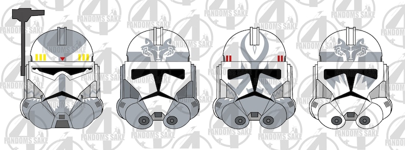 PNG SVG Files Clone Troopers of the 104th Star Wars Inspired - Etsy