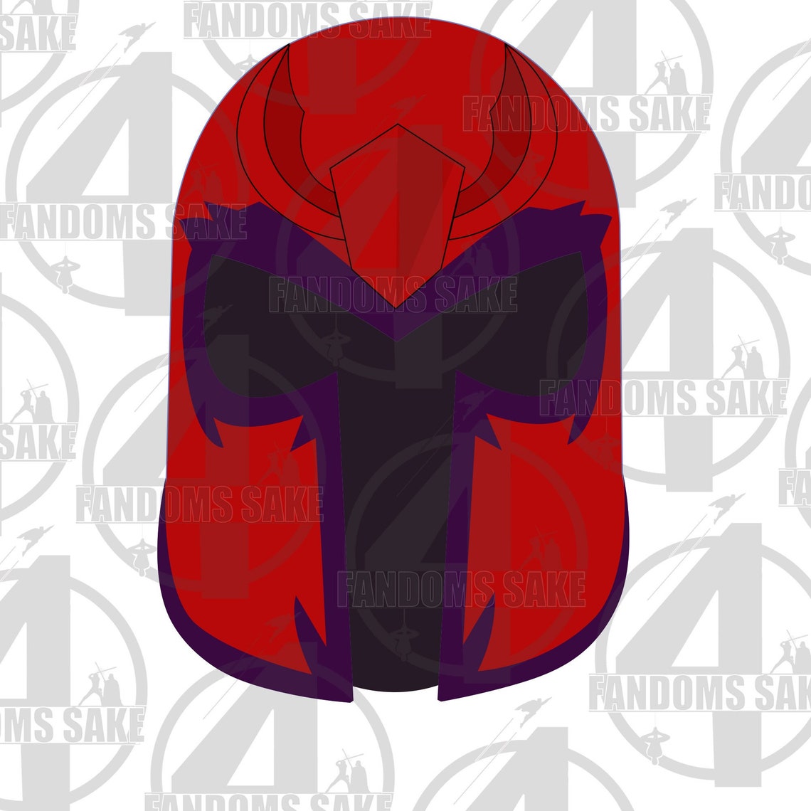 PNG SVG Files Helmet of Magneto - Etsy
