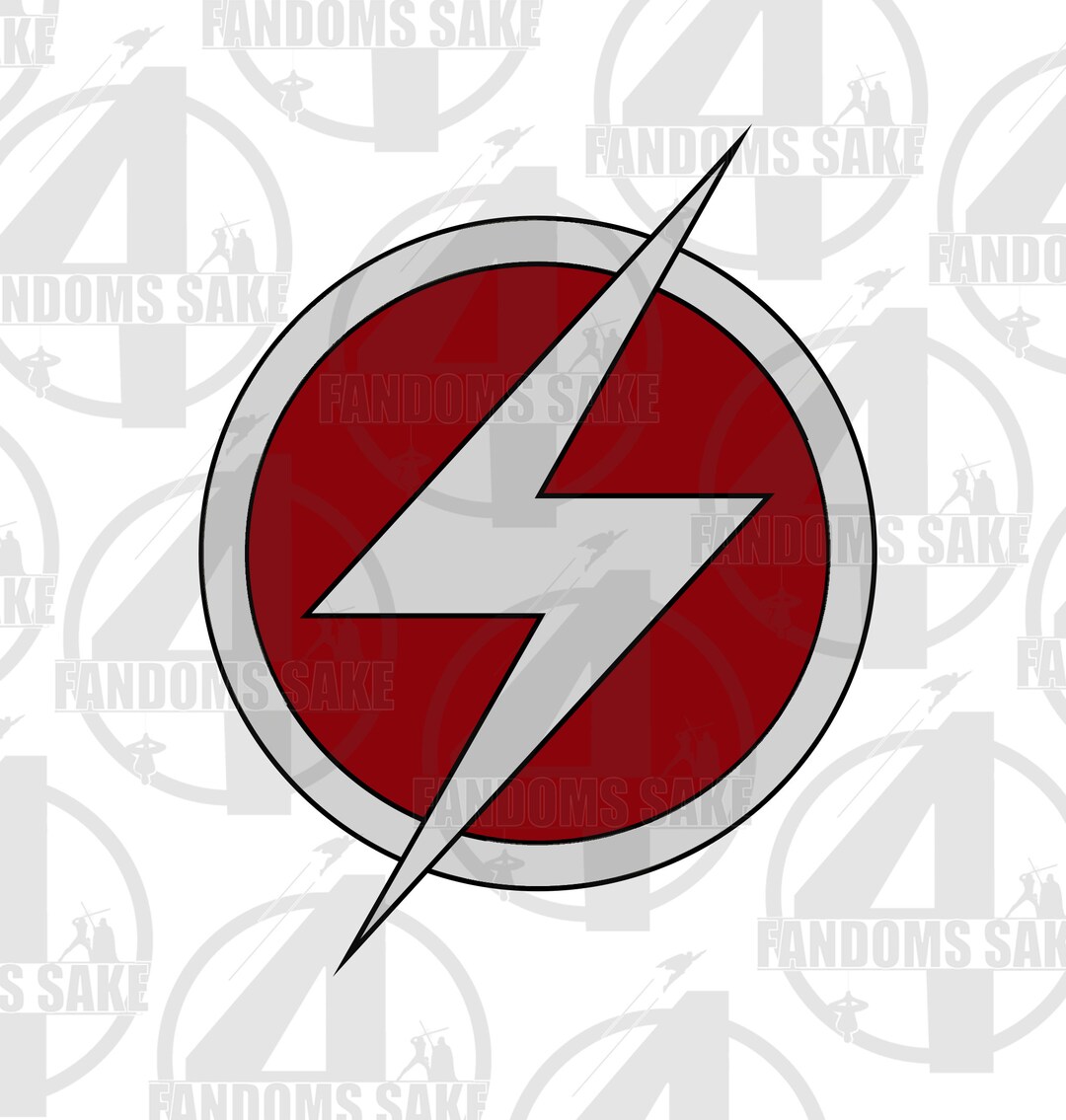 PNG SVG Files Wally West the Flash Rebirth Inspired - Etsy