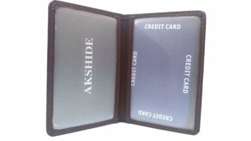 Handcrafted Genuine Leather Bus Pass Holder / Travel Card Holder/ Id ...