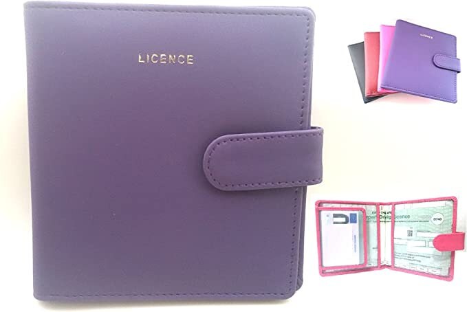 Handcrafted Looped Leather Driving Licence Wallet/leather Driving ...