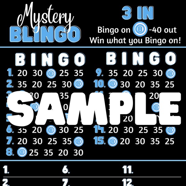 Bingo Boards - Etsy Canada