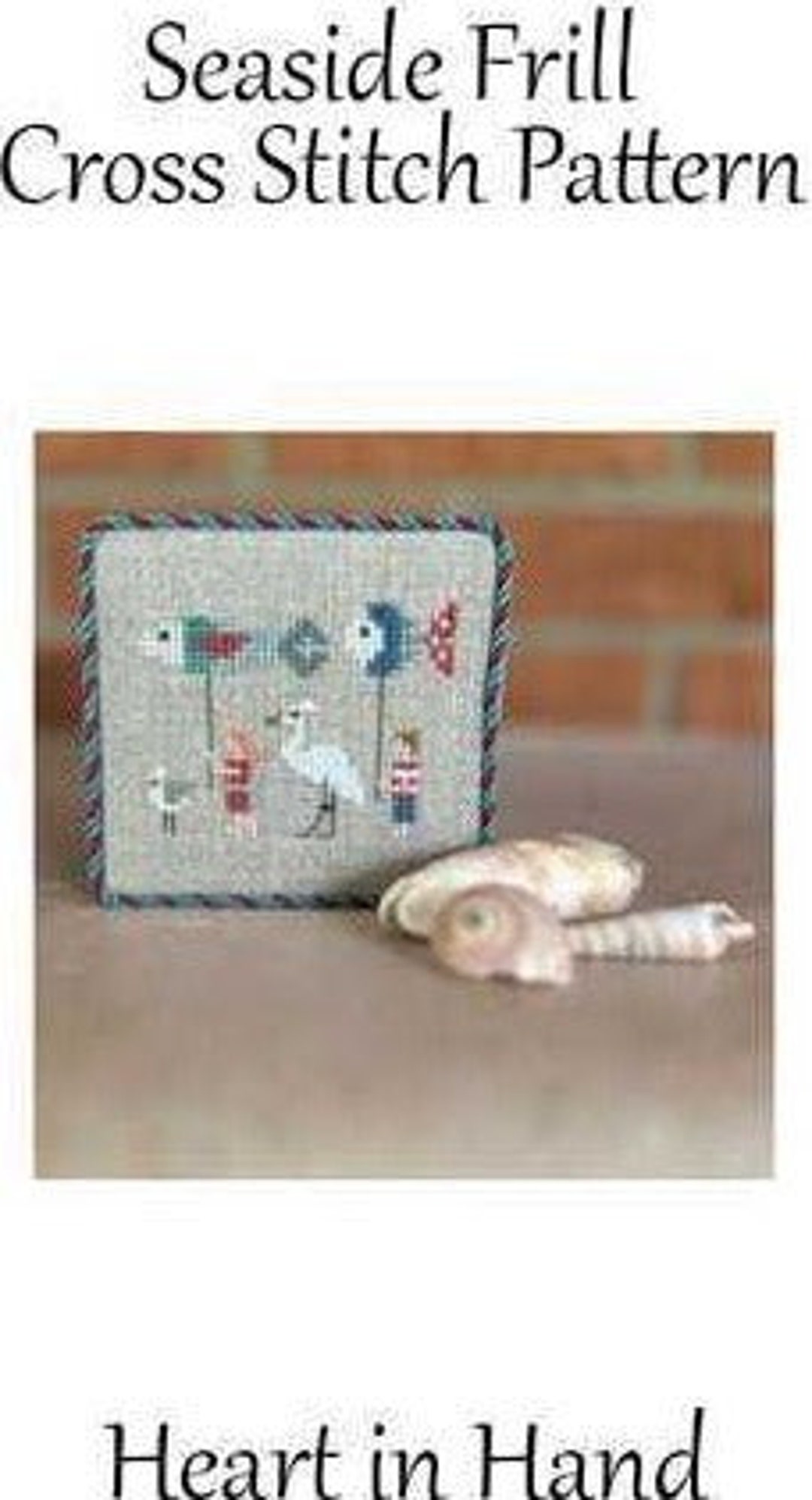 Seaside Frill - Heart in Hand - Etsy