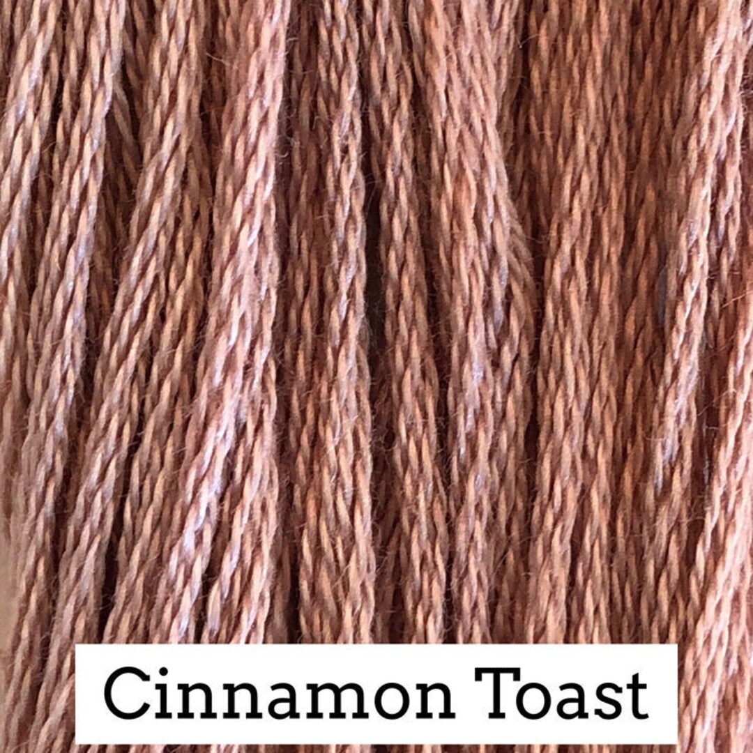 Cinnamon Toast by Classic Colorworks - 5 Yds, Hand-dyed, 6 Strand, 100% ...