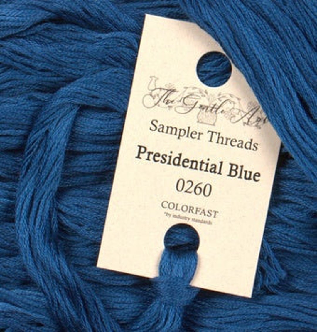 Presidential Blue #0260 Sampler Threads by the Gentle Art - Etsy