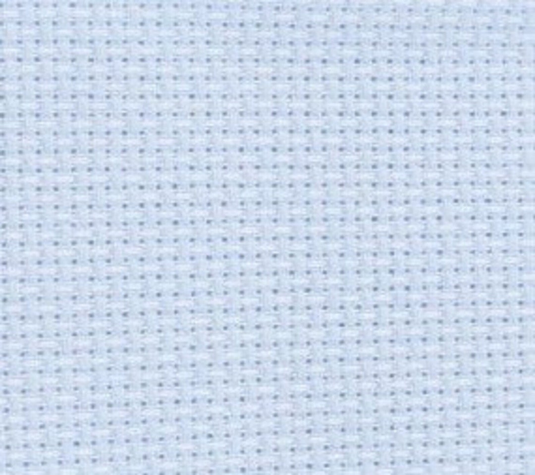 18 Ct Light Blue Aida – Zweigart Cross Stitch Fabric - Etsy
