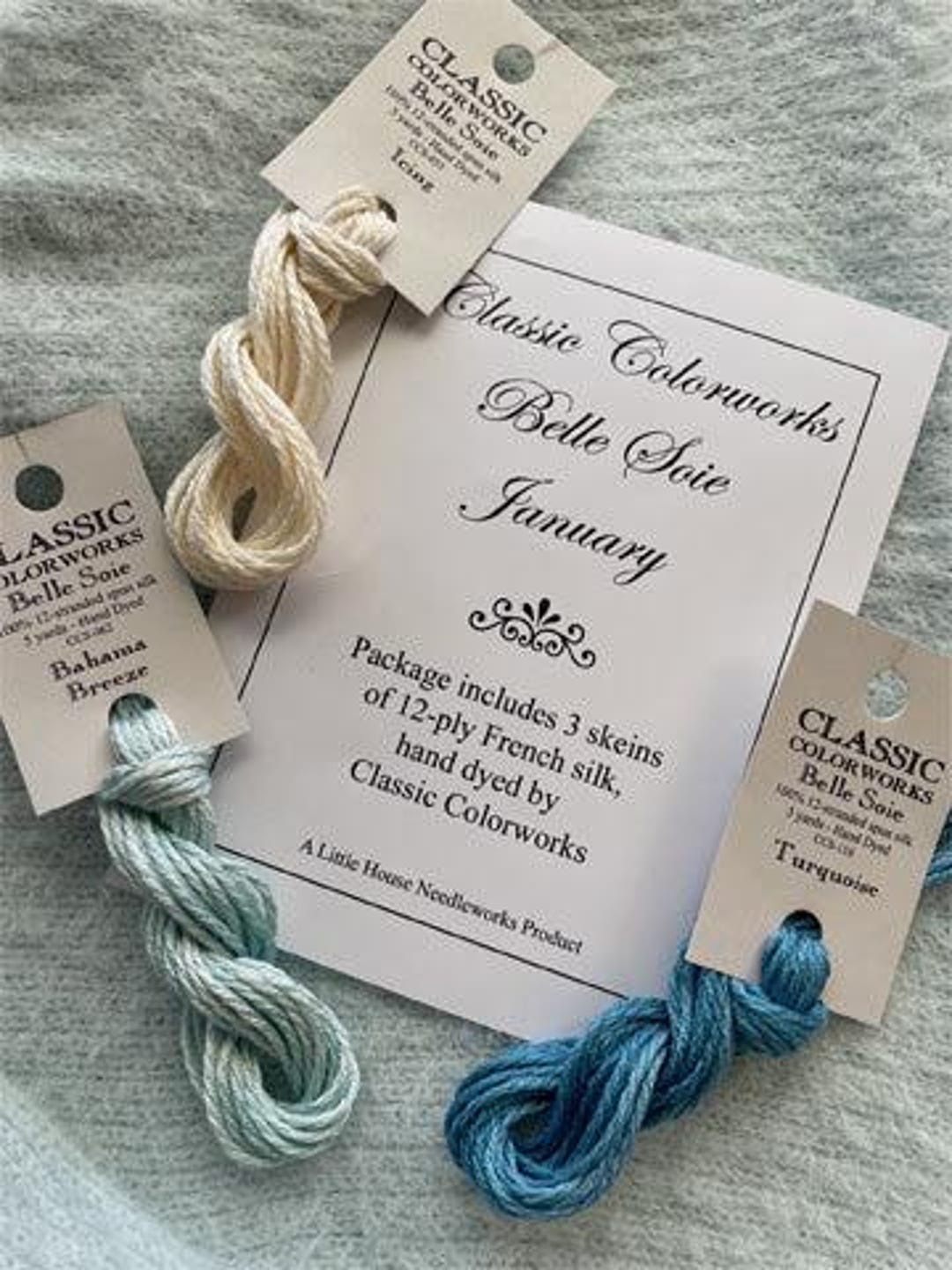 Silk Pack Floss Club: Belle Soie by Classic Colorworks - Etsy