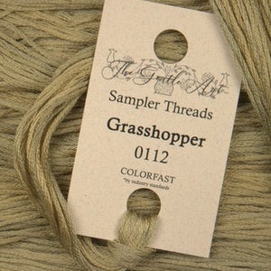 Grasshopper #0112 Sampler Threads by the Gentle Art - Etsy