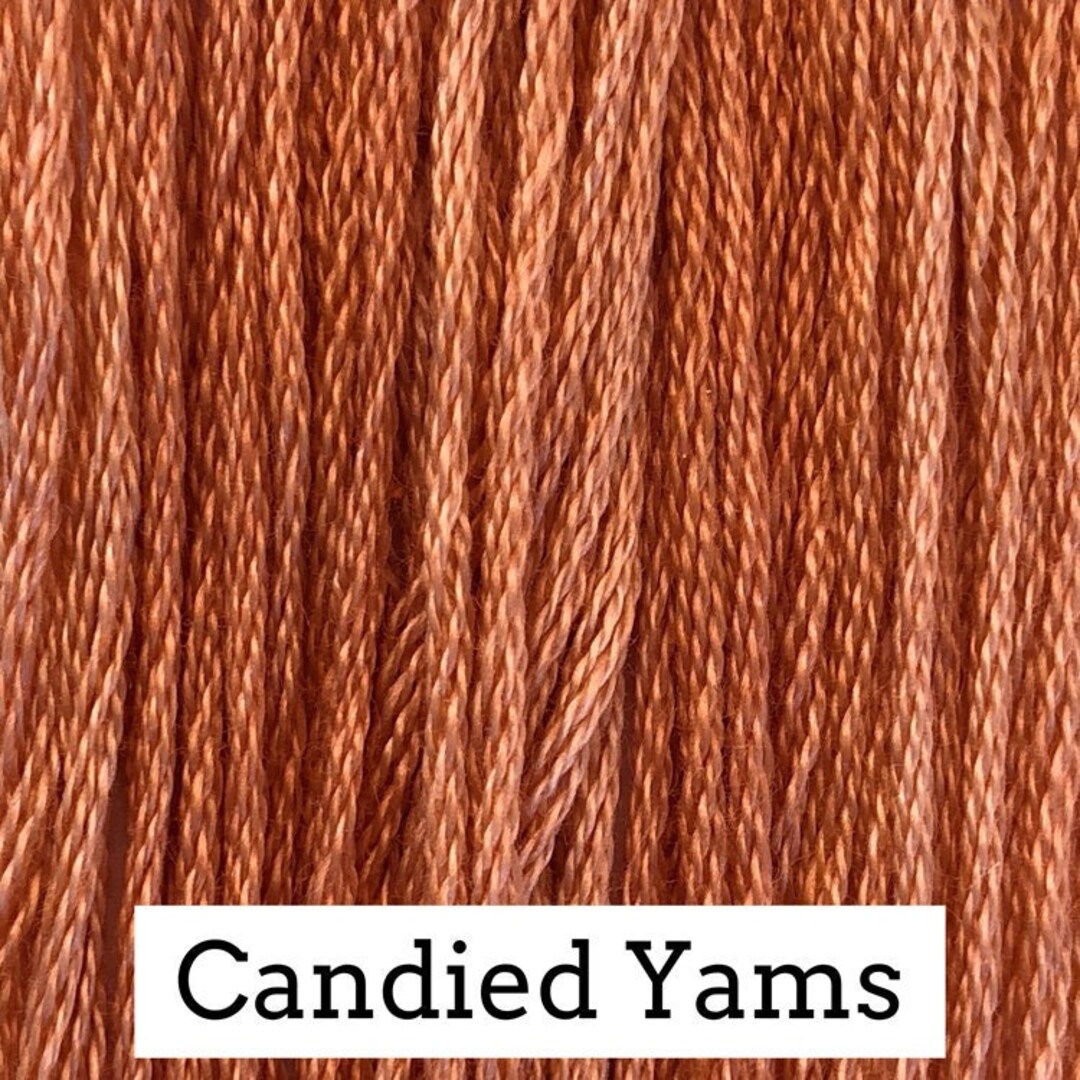 Candied Yams by Classic Colorworks - 5 Yds, Hand-dyed, 6 Strand, 100% ...