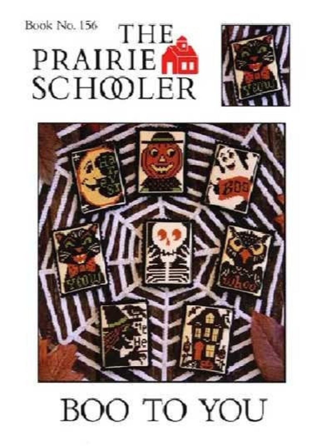 Boo to You - the Prairie Schooler - Cross Stitch Pattern - Etsy
