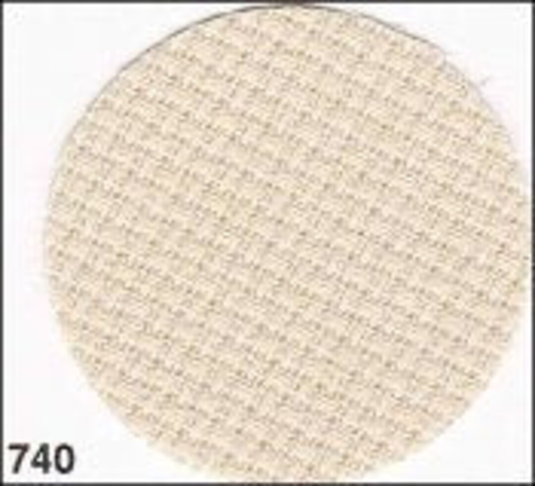 14 Count Parchment (sand) Aida - Zweigart Cross Stitch Fabric - More ...