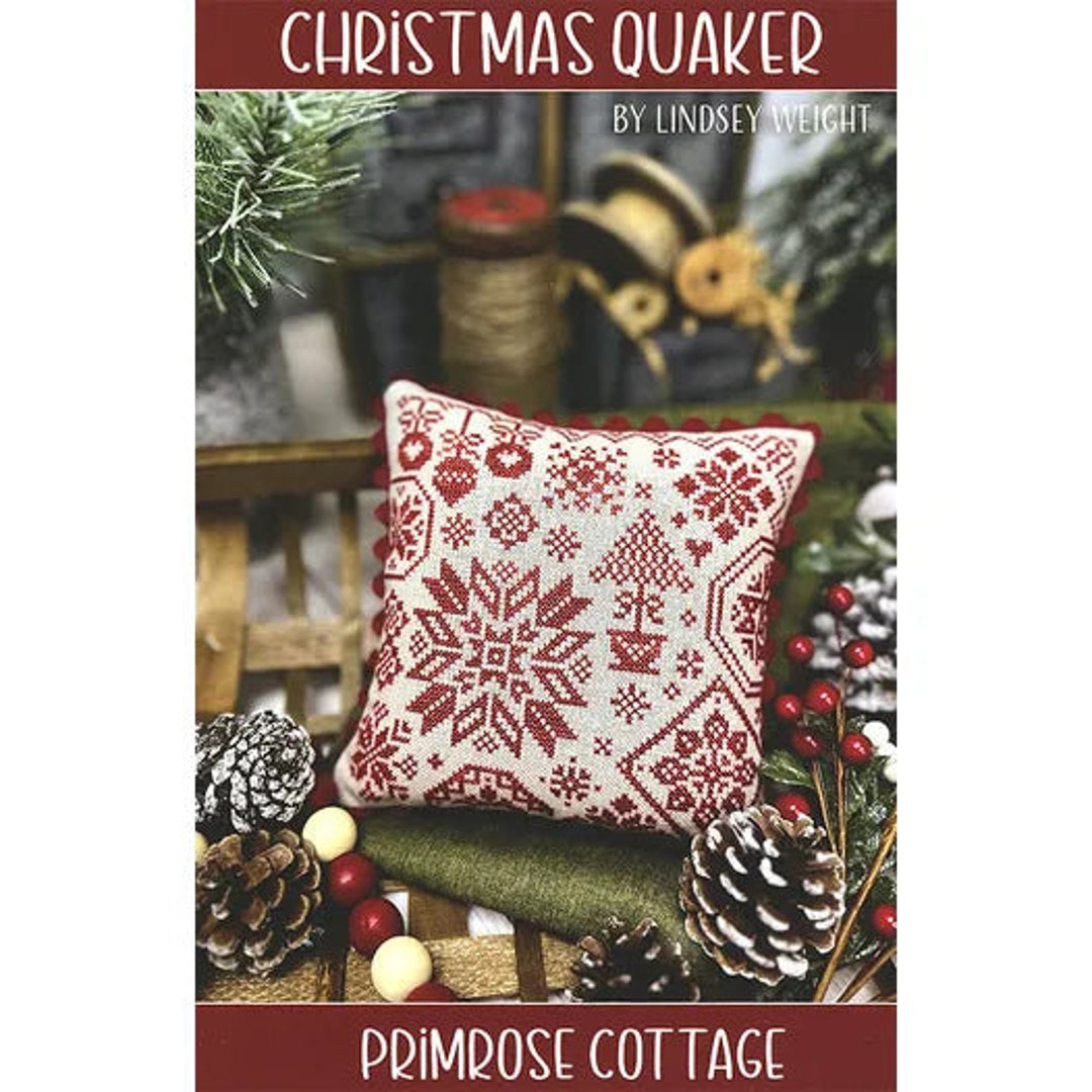 Christmas Quaker- Primrose Cottage Stitches - Etsy