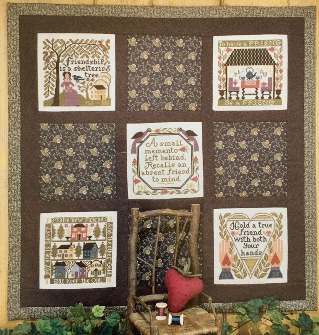 More Friends - the Prairie Schooler - Cross Stitch Pattern - Etsy