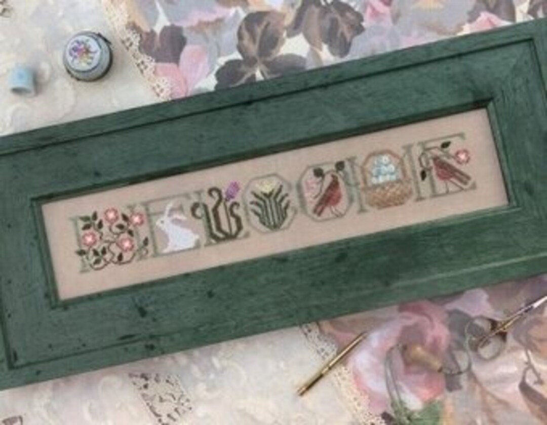 Welcome Spring -the Drawn Thread - Etsy