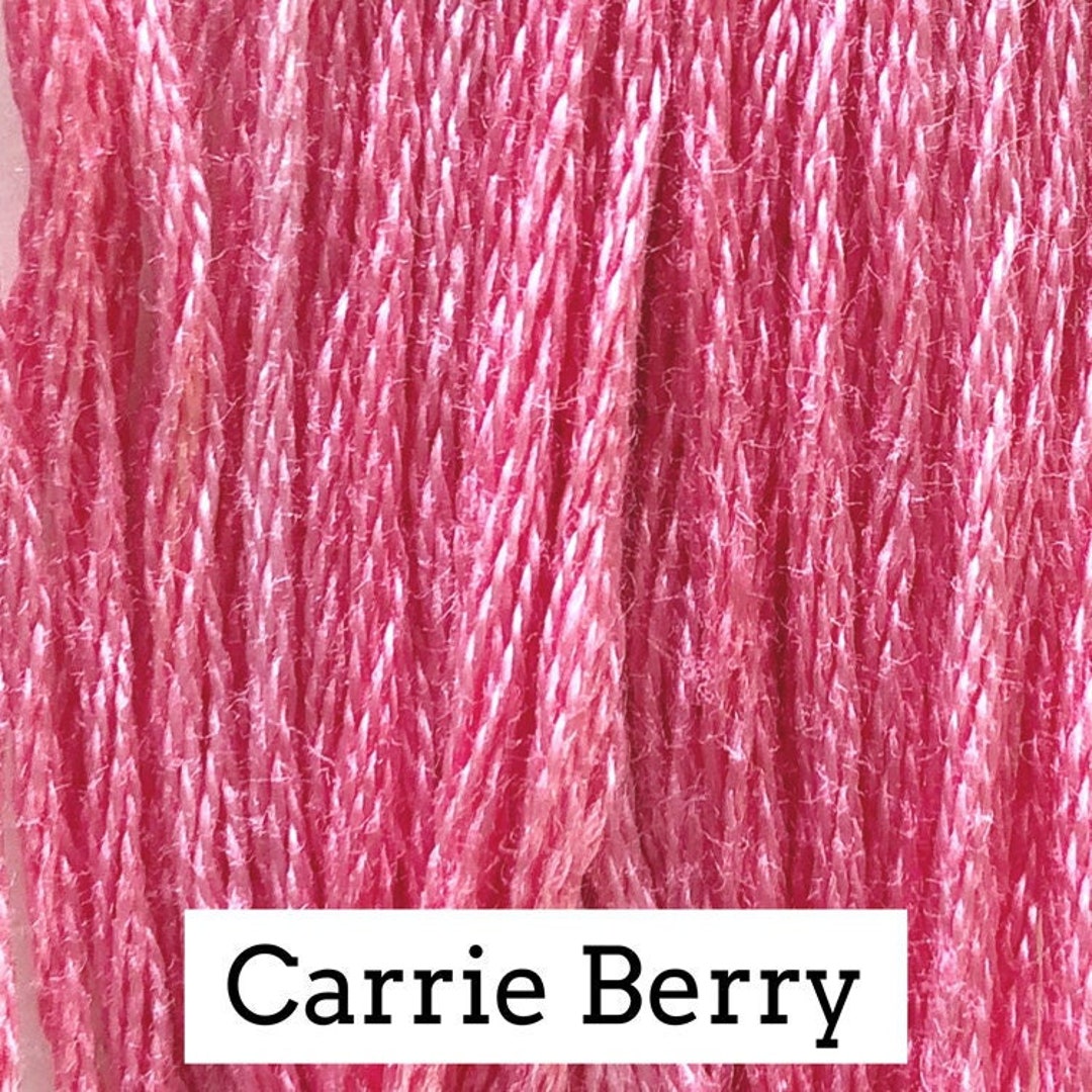 Carrie Berry by Classic Colorworks - 5 Yds, Hand-dyed, 6 Strand, 100% ...