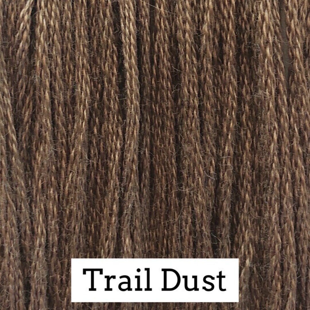 Trail Dust by Classic Colorworks - 5 Yds, Hand-dyed, 6 Strand, 100% ...