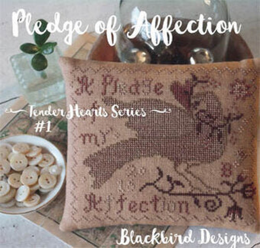 Pledge of Affection - Tender Hearts Series #1 - Blackbird Designs - Etsy