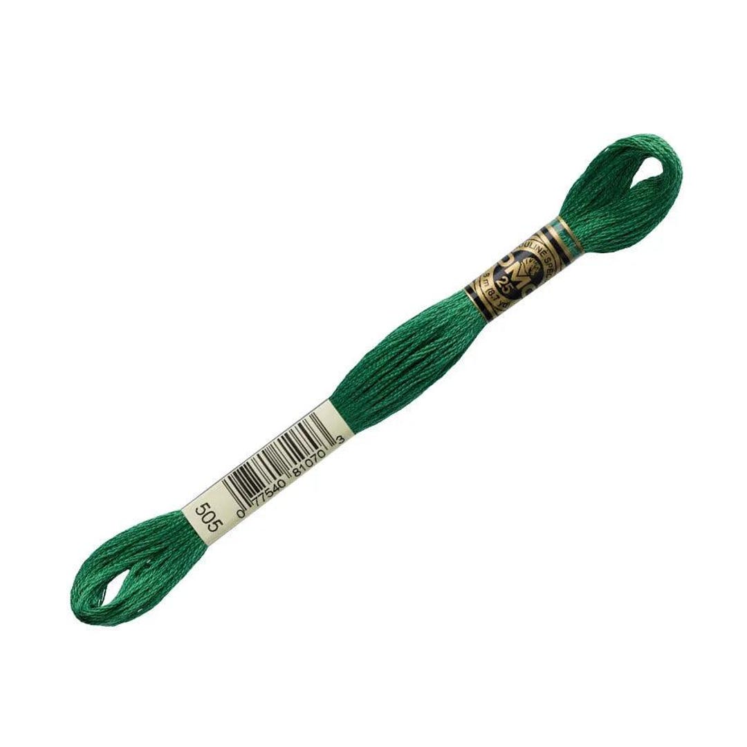 DMC 505- 6 Strand Embroidery Floss - Etsy