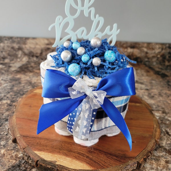 Mini Diaper Cakes - Etsy