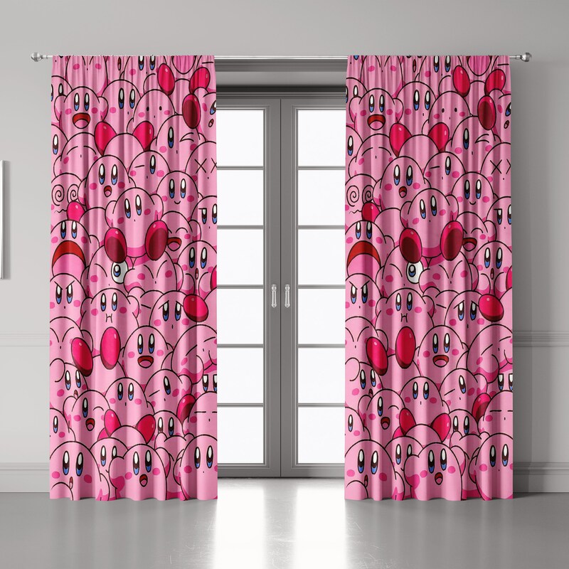 Anime Window Curtain - Etsy