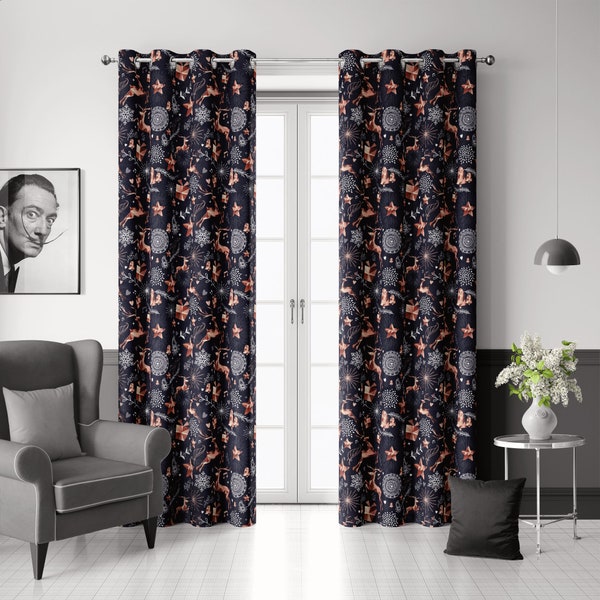 Nature Window Curtains - Etsy