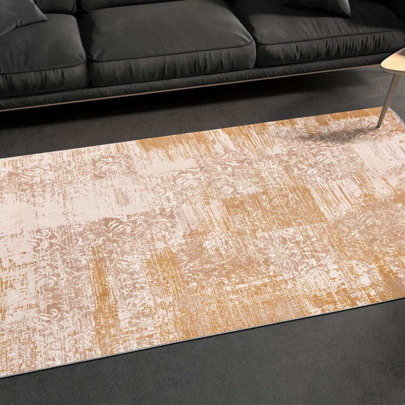 Modern Abstract Rug - Etsy