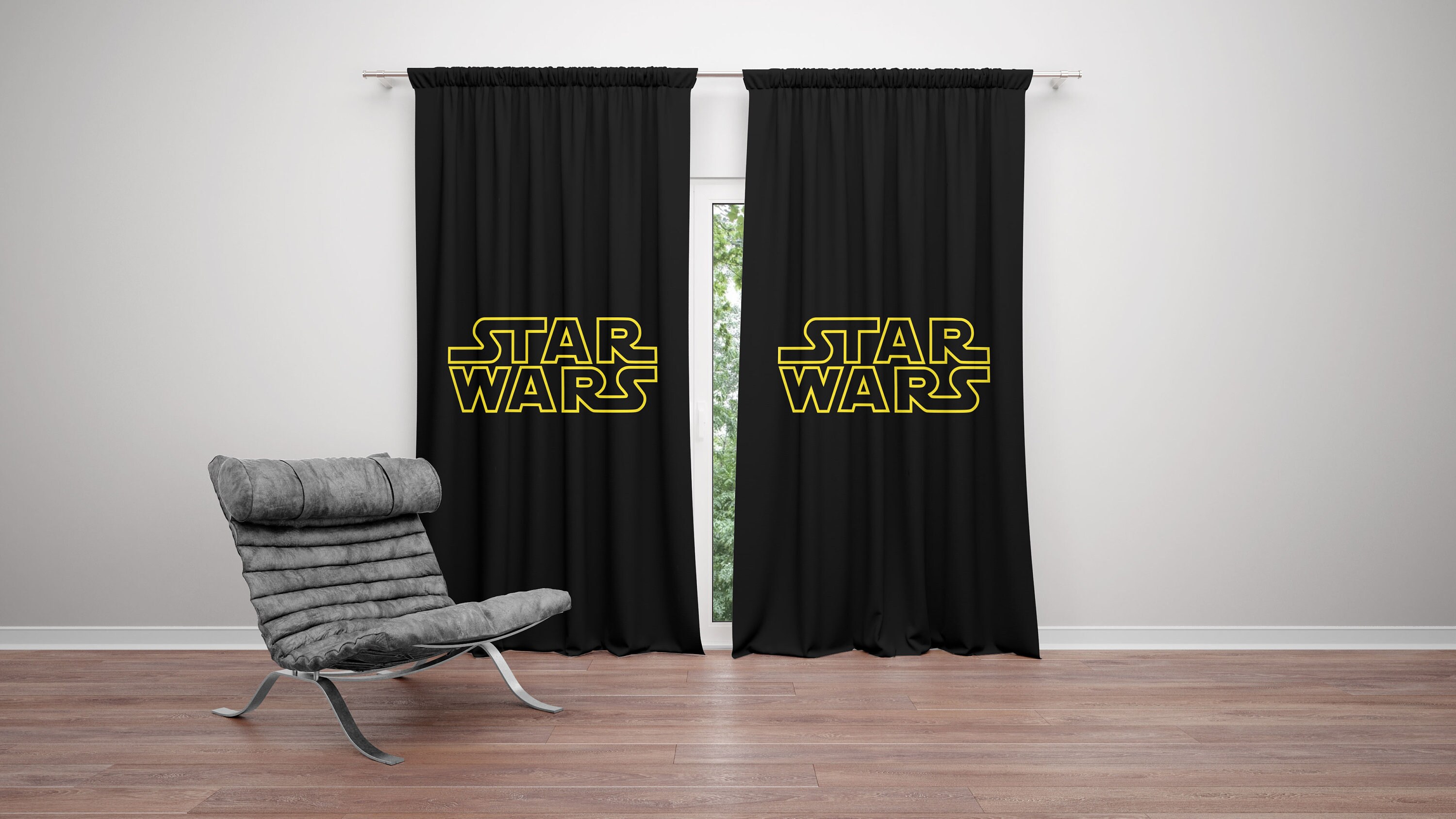 Legendary Movie Star Wars Curtain for Home Theater Movie Room, Gift for ...