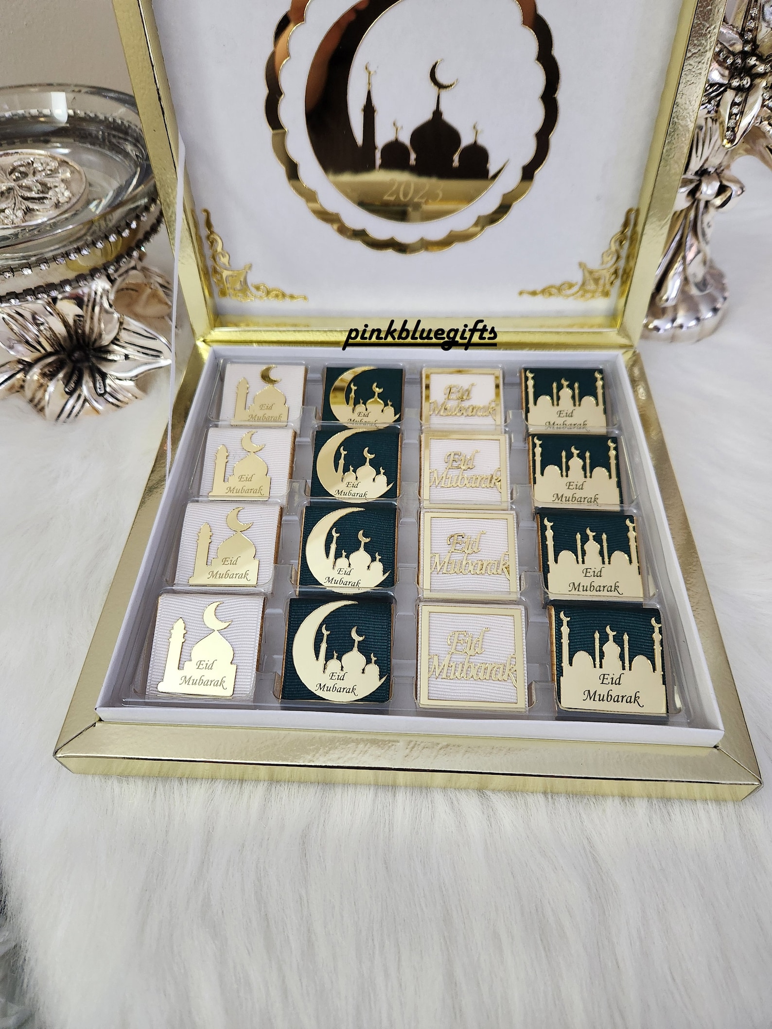 Eid Mubarak, Ramadan Blessed Chocolate Box, Eid Mubarak Gift Chocolate ...