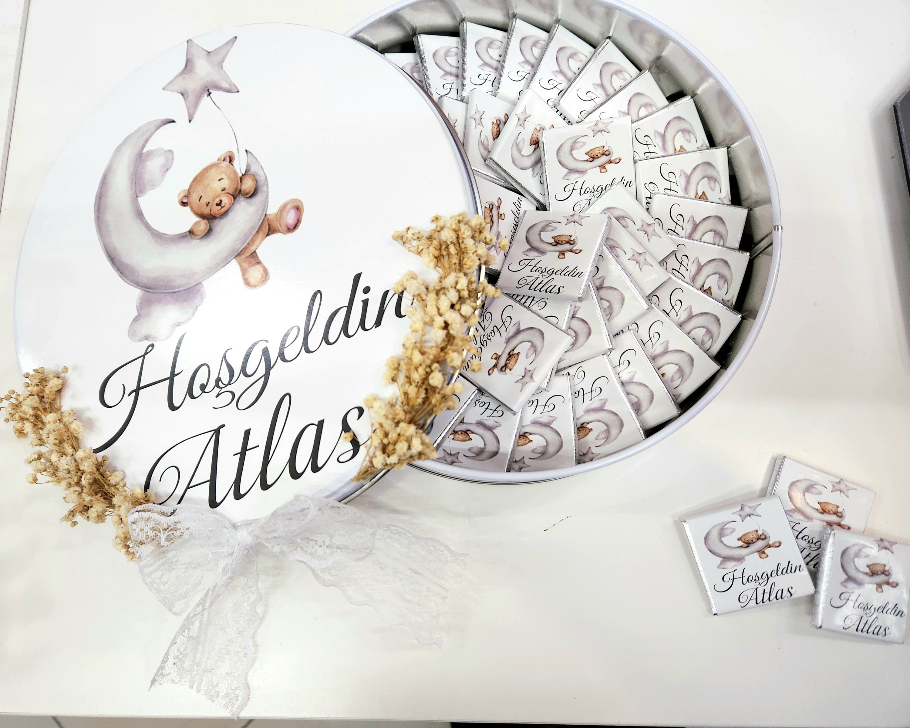 Custom Baby Chocolates, Baby Party Chocolates, Baby Boy Chocolates ...