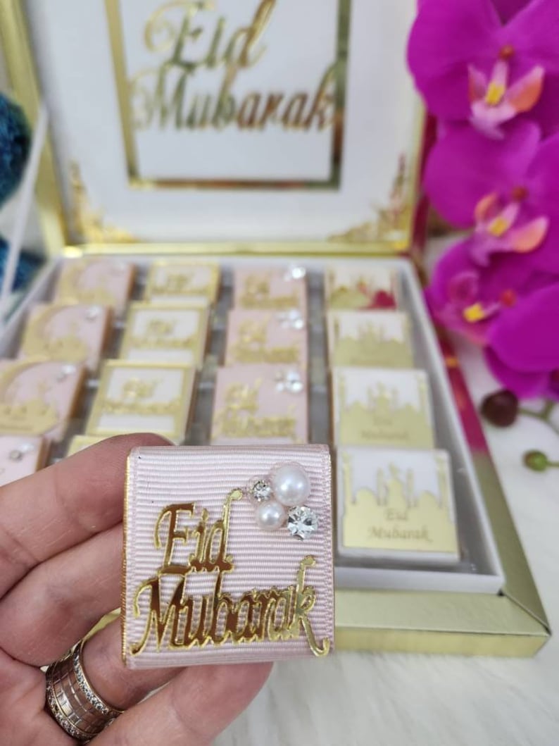 Eid Mubarak, Ramadan Blessed Chocolate Box, Eid Mubarak Gift Chocolate ...