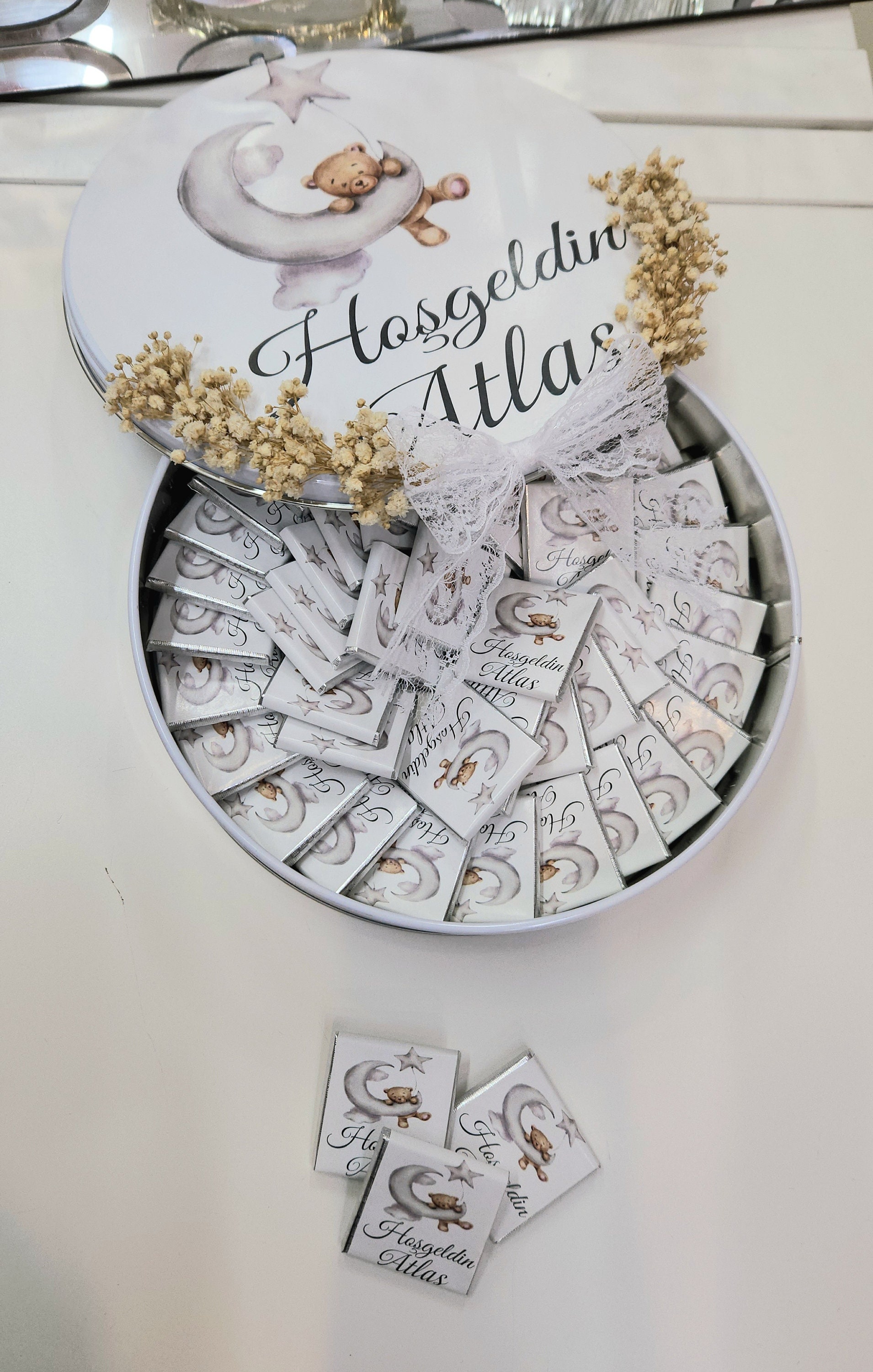 Custom Baby Chocolates, Baby Party Chocolates, Baby Boy Chocolates ...