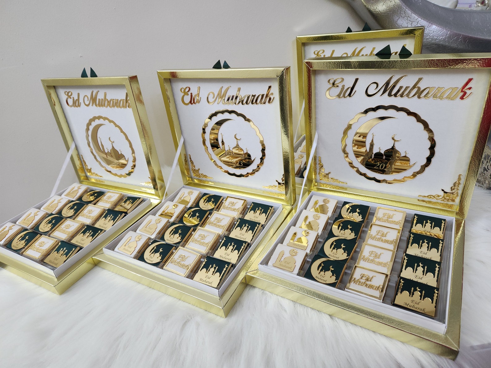 Eid Mubarak, Ramadan Blessed Chocolate Box, Eid Mubarak Gift Chocolate ...
