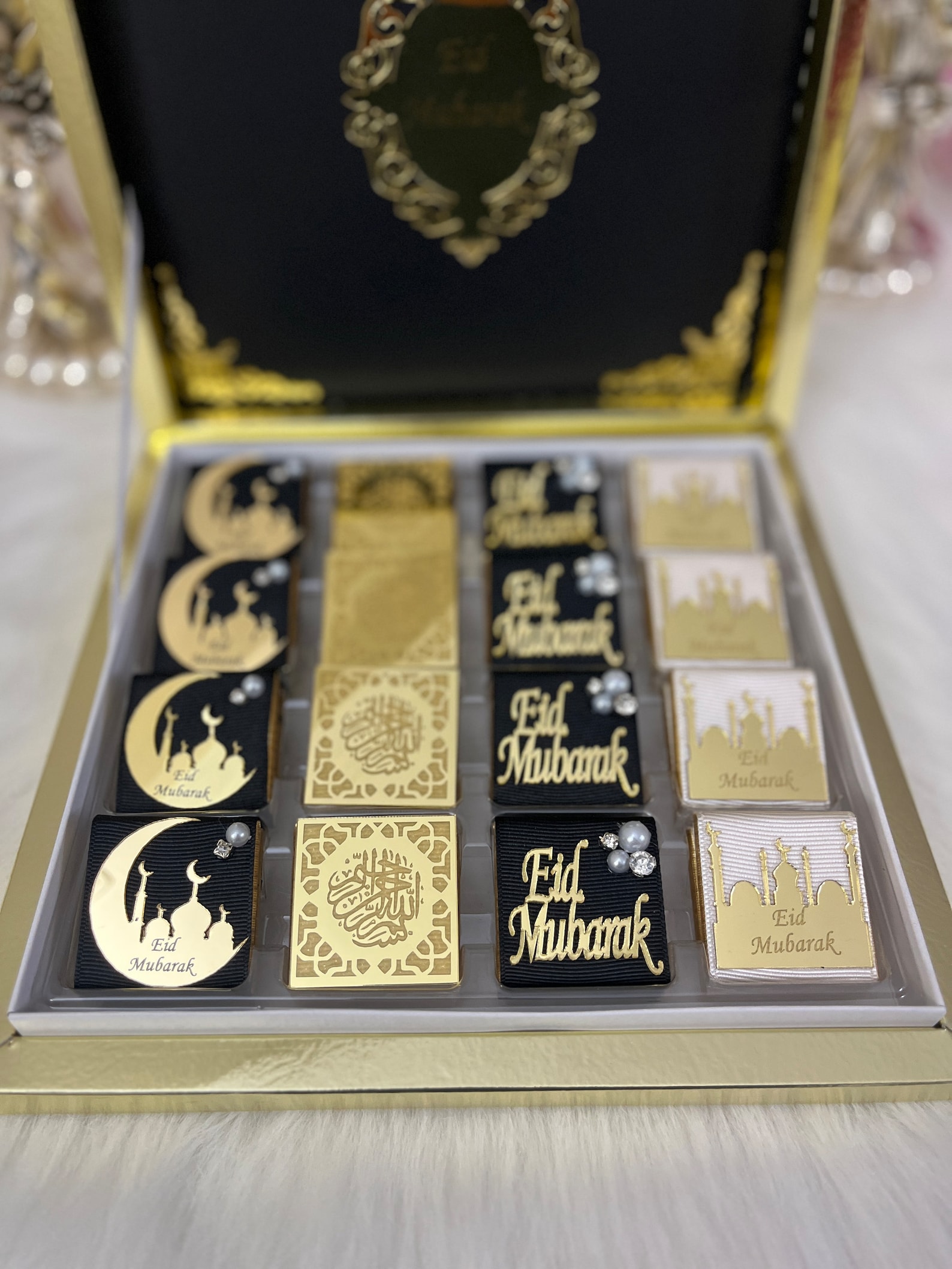 Eid Mubarak, Ramadan Blessed Chocolate Box, Eid Mubarak Gift Chocolate ...