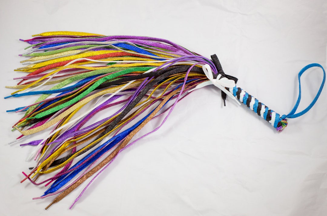 Sparkly Shoe Lace Flogger - Etsy