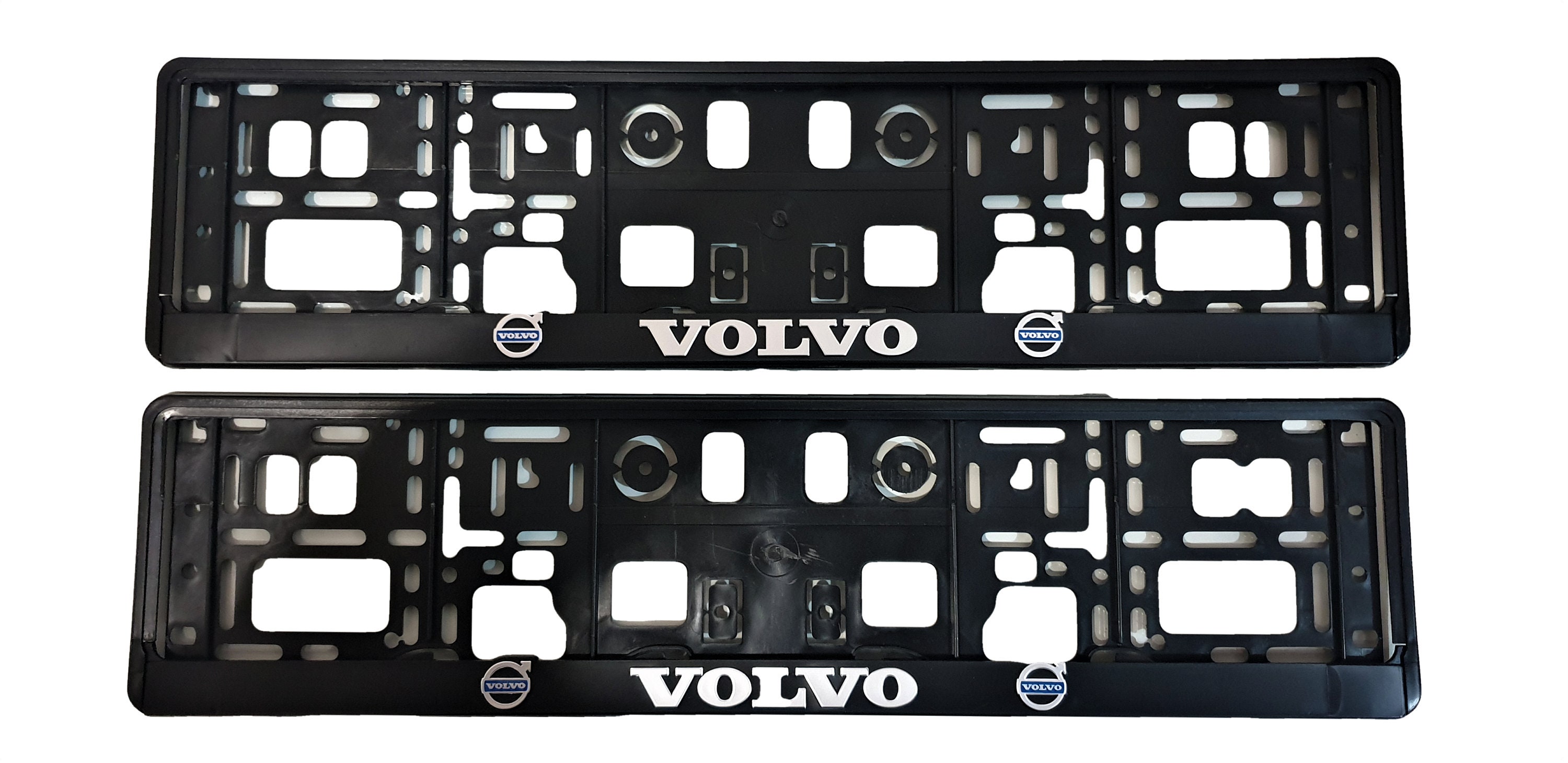 2x License Number Plate Holders, Surrounds, Frames, for Volvo Cars - Etsy