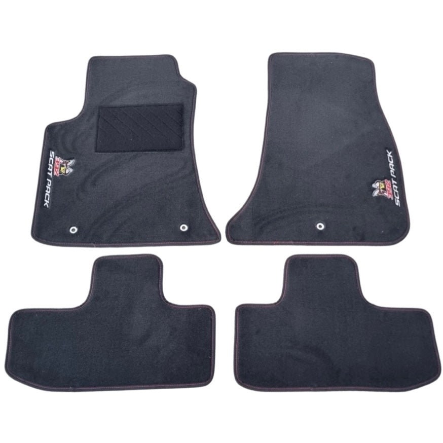 Dodge Challenger SCAT PACK Floor Mats Custom Made - Etsy