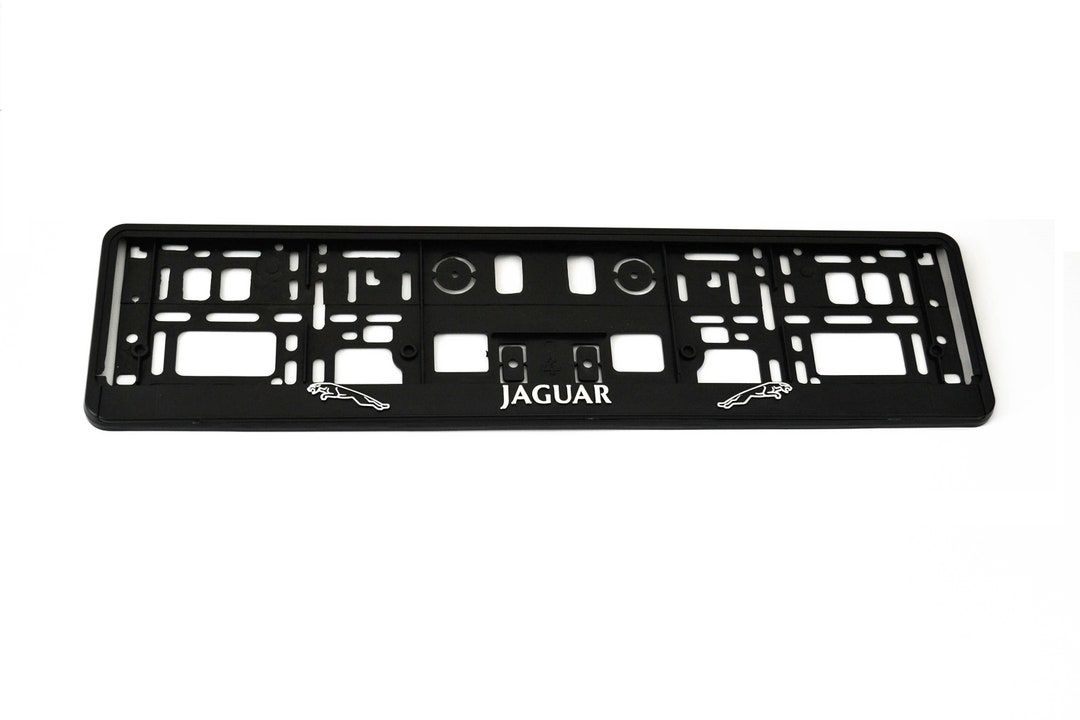 2x License Number Plate Holders, Surrounds, Frames, for Jaguar Cars - Etsy