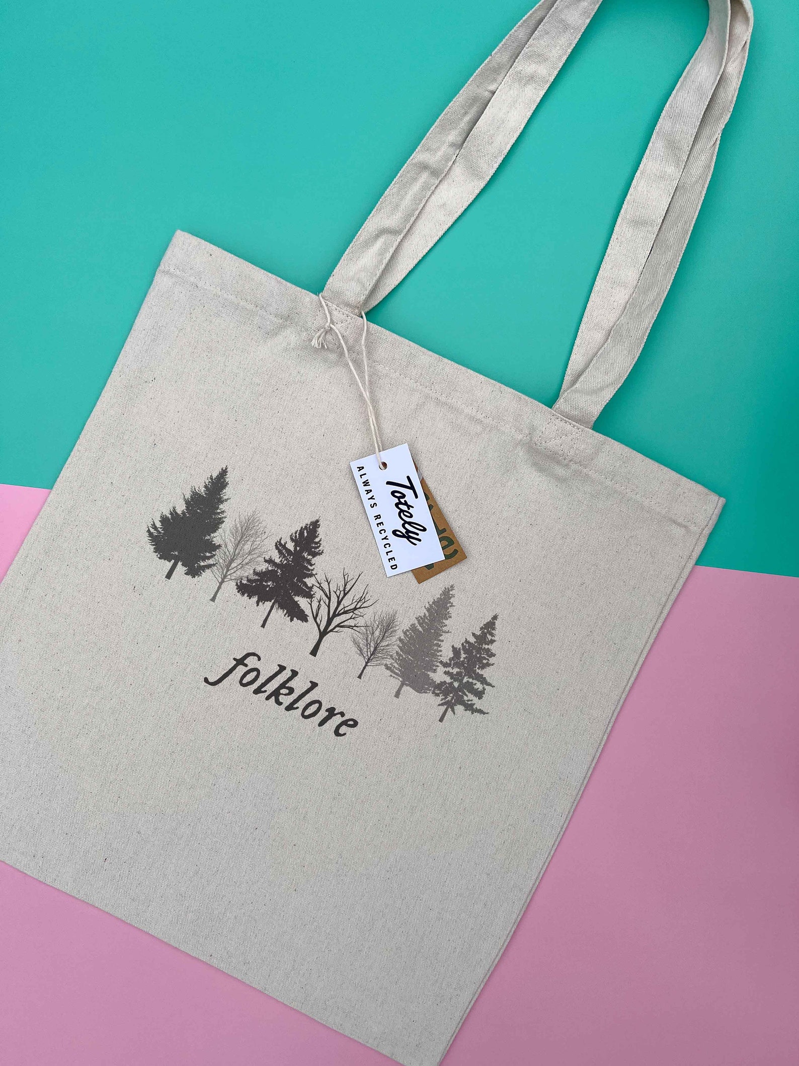 Minimalist Folklore Inspired Tote Bag in a Grey Design - Etsy UK