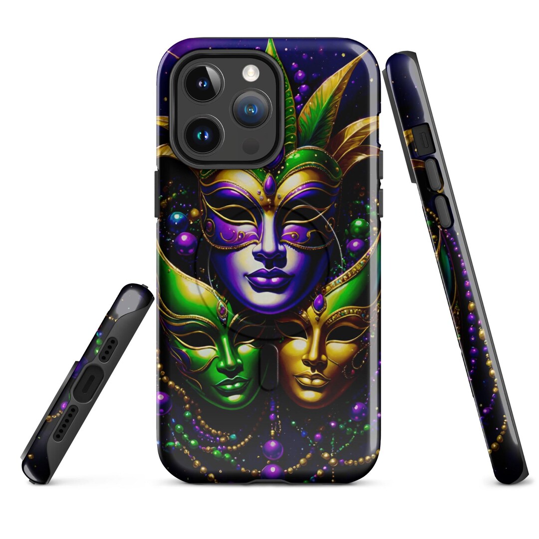 Magsafe® Tough Case for Iphone®, Mardi Gras iPhone Cell Phone Case ...