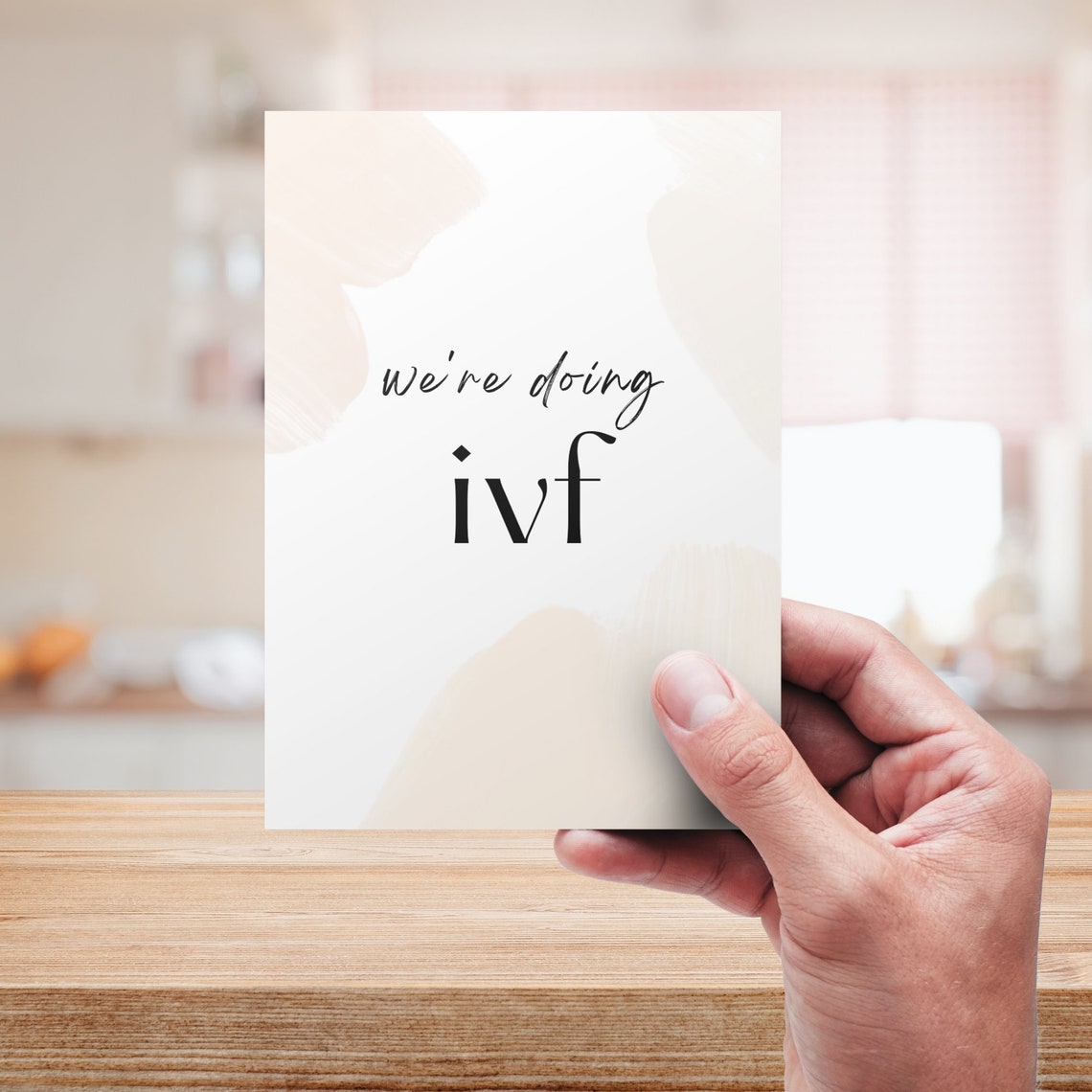 Simple IVF Milestone Cards, Elegant Fertility Milestone Cards ...