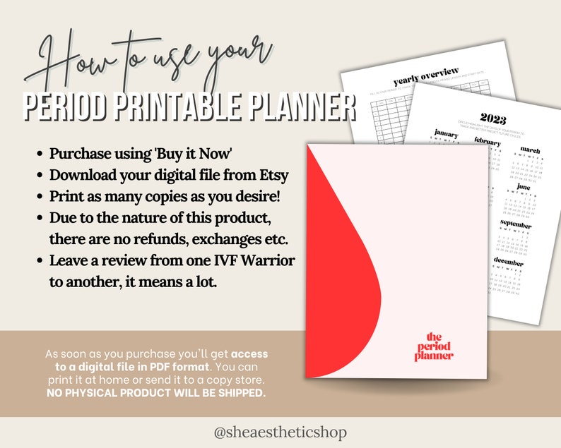 Period Journal, Menstrual Cycle Workbook, Monthly Cycle Diary ...