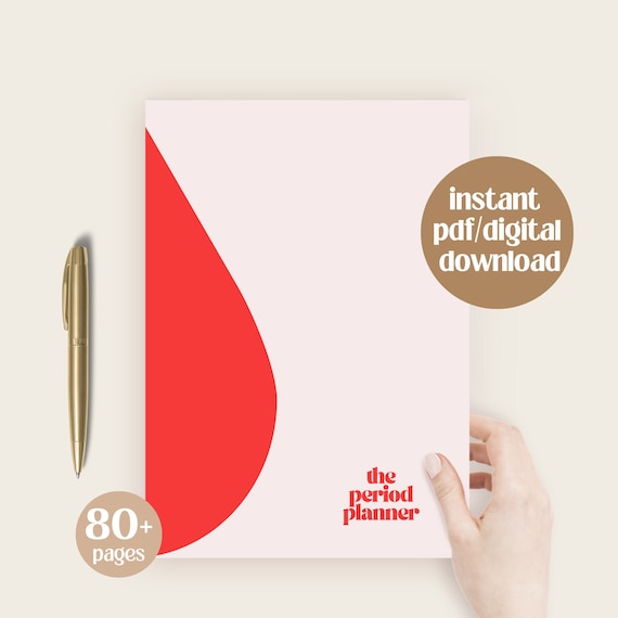 Period Journal Menstrual Cycle Workbook Monthly Cycle Diary - Etsy