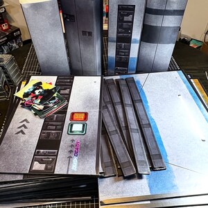 Cyberpunk Printable Modular Diorama for 1/12 6" Figures and Miniatures ...