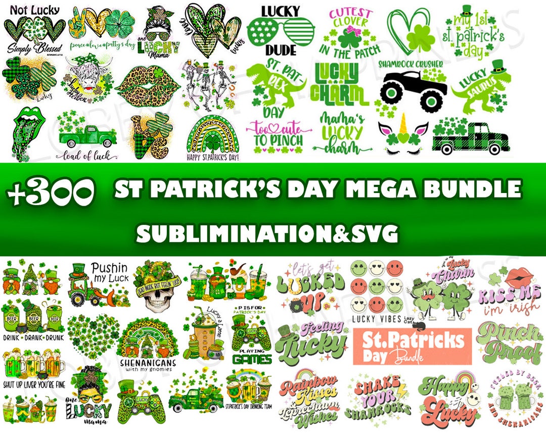 Bundle St Patricks Day Png, St Patricks Day Png, Sublimation Png, St ...