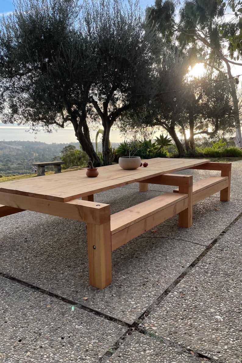 Donald Judd Pergola Table - Etsy