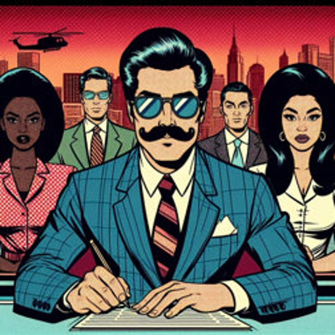 70's Anchor Comic Canvas - Etsy