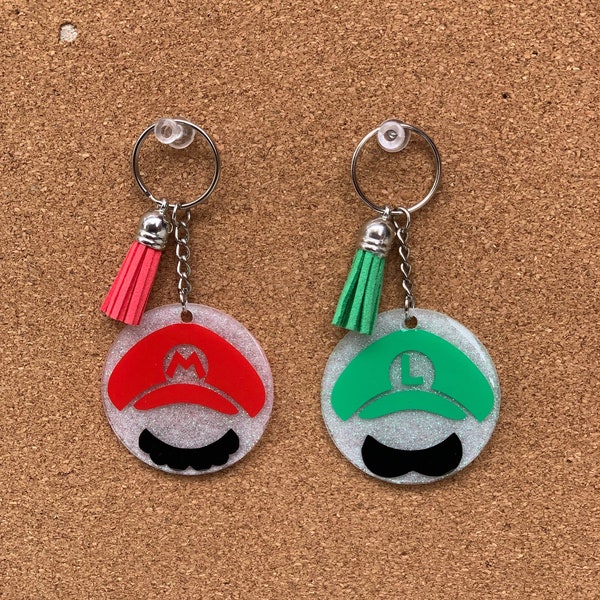 Super Mario Bros. Keychain - Etsy