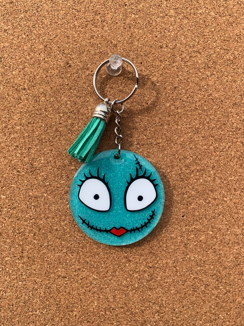 Jack and Sally Keychains//nightmare Before Christmas - Etsy